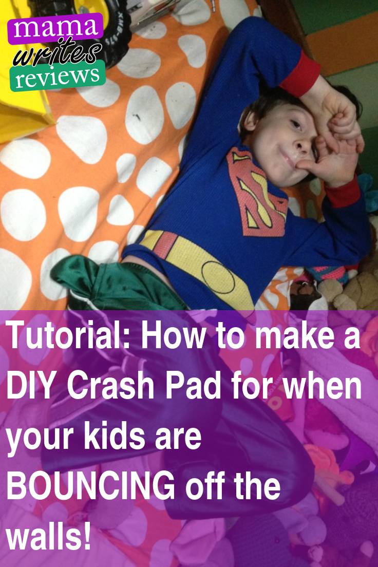 Tutorial: How to make a DIY Crash Pad for when your kids are BOUNCING ...