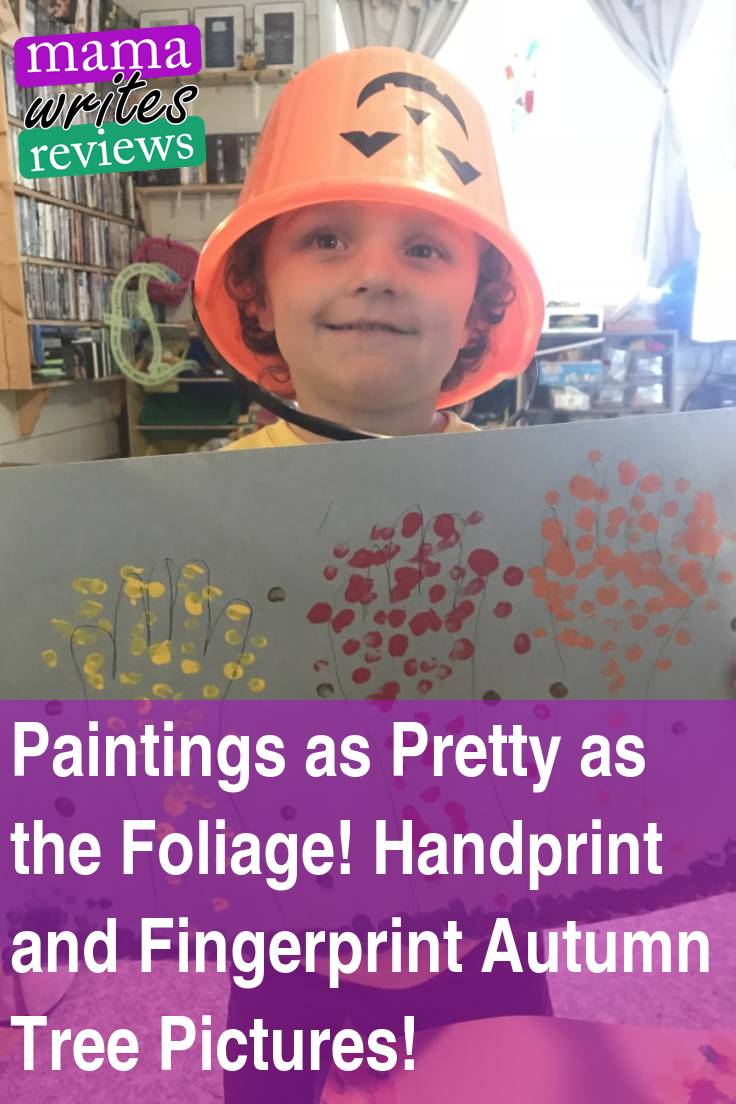Paintings as Pretty as the Foliage! Handprint and Fingerprint Autumn ...
